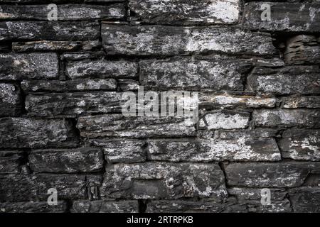 Slate masonry units, full-size, background Stock Photo - Alamy
