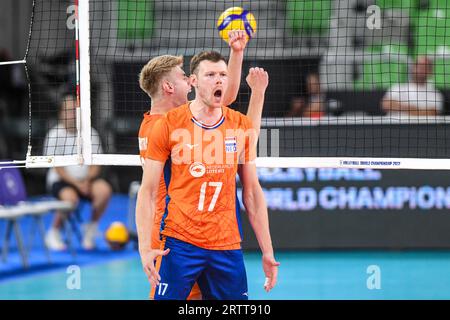 Michael Parkinson, Junior Tuinstra (Netherlands). Volleyball World ...