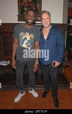 Naeem Delbridge and Scott Buccheit at Frederick Anderson's NYFW SS26 ...