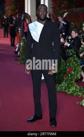 London, UK. September 14th, 2023. Milly Alcock arriving at the Vogue ...