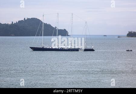 Luxury sailing yacht Phocea, that once belonged to French tycoon ...