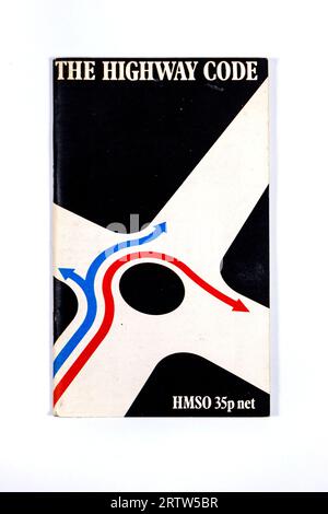 vintage HMSO highway code booklets uk Stock Photo - Alamy