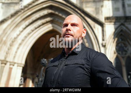 Dean Gregory, 37, from Ilkeston in Derbyshire, the father of six-month ...