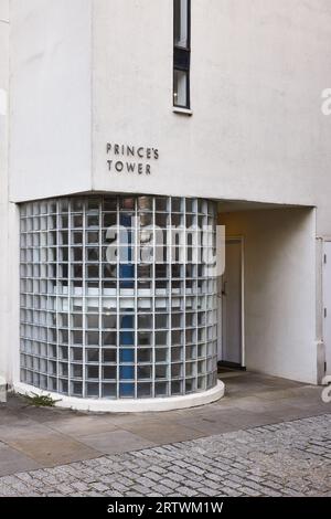 Prince's Tower / Riverside Apartments, designed by Troughton McAslan ...