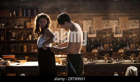 VALENTIN POSTLMAYR and EMILY COX in ALMA & OSKAR (2022), directed by ...