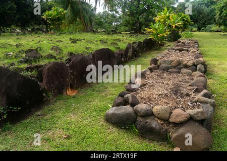 Marae Taputapuatea is a large marae complex at Opoa in Taputapuatea, on ...