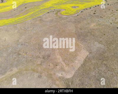 Wurdi Youang Aboriginal stone arrangement, Australia. Aligned ...