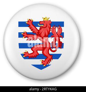 Luxembourg official national flag and coat of arms, European Union ...