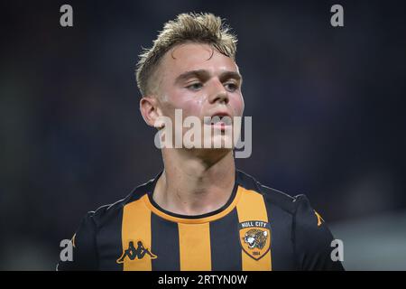 Scott Twine #30 of Hull City during the Sky Bet Championship match Hull ...
