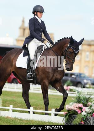 Claire DUFFIN of Great Britain with Vivienne Du Carel during the first ...