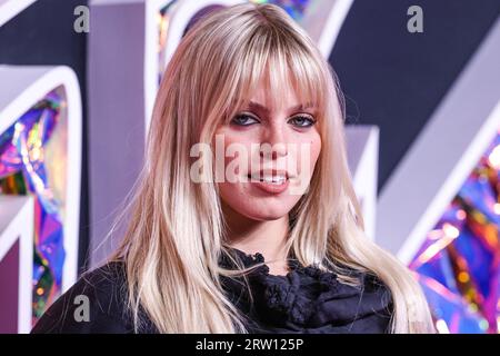 Renee Rapp arrives at the MTV Video Music Awards on Tuesday, Sept. 12 ...