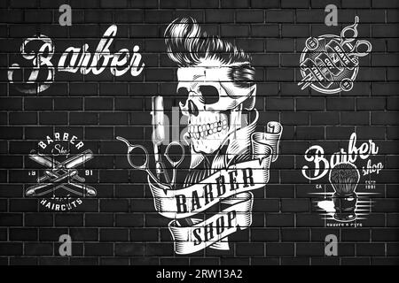 Barber wallpaper store
