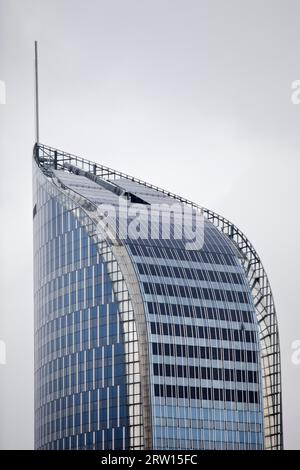Tour Paradis office tower, Tour des Finances de Liege, modern ...
