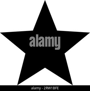 Stars rays angles vector stars, transition from short long rays Stock ...