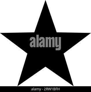 Stars rays angles vector, stars transition from short, long rays Stock ...