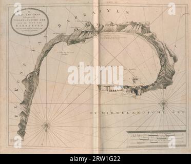 De nieuwe groote ligtende Zee-Fakkel..., 1738 Stock Photo - Alamy