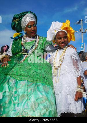 A Candomblé priest at a celebration in Salvador de Bahia Stock Photo ...