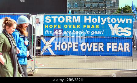 Glasgow: 16th September 2023 HOPE OVER FEAR independence rally at ...