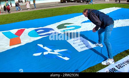 Glasgow: 16th September 2023 HOPE OVER FEAR independence rally at ...