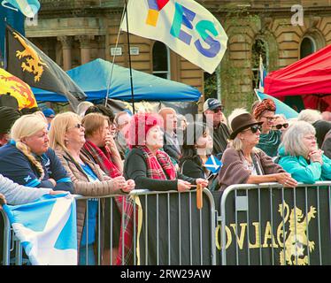 Glasgow: 16th September 2023 HOPE OVER FEAR independence rally at ...