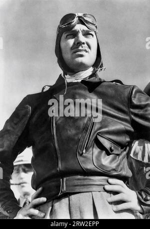CLARK GABLE in TEST PILOT (1938), directed by VICTOR FLEMING. Credit: M ...