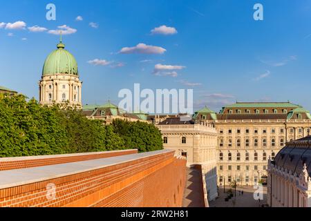 A picture of the Buda Castle and the National Szechenyi Library Stock ...