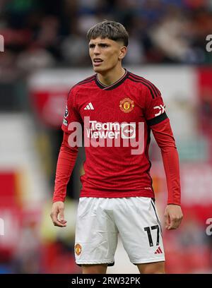 Manchester United's Alejandro Garnacho during the UEFA Europa League ...