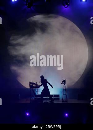 Naples, Italy. 16th Sep, 2023. Concert by the Neapolitan singer ...