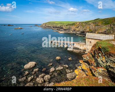 Lizard Point, Britain's most southerly point, Cornwall, UK Stock Photo ...