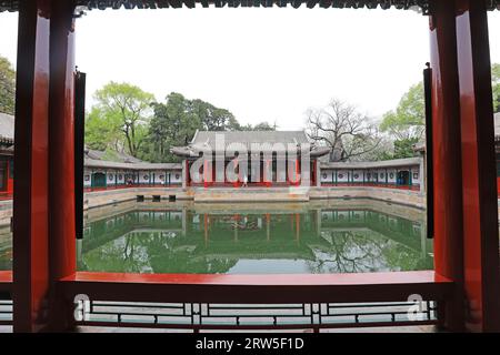 Chinese classical architectural scenery, Beijing Stock Photo - Alamy