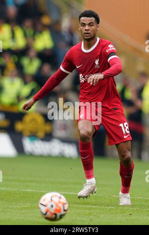 Wolverhampton, England, 16th September 2023. Cody Gapko of Liverpool ...