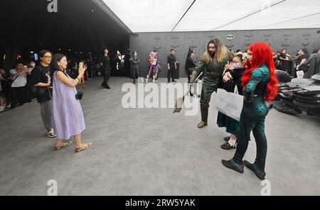 SHANGHAI, CHINA - SEPTEMBER 15, 2023 - Chinese DC Comics fans gather to ...