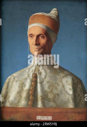 Portrait of the Doge Leonardo Loredan by Giovanni Bellini in the ...