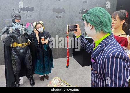 SHANGHAI, CHINA - SEPTEMBER 15, 2023 - Chinese DC Comics fans gather to ...