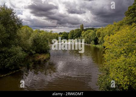 Sprotbrough Falls, Doncaster Stock Photo - Alamy