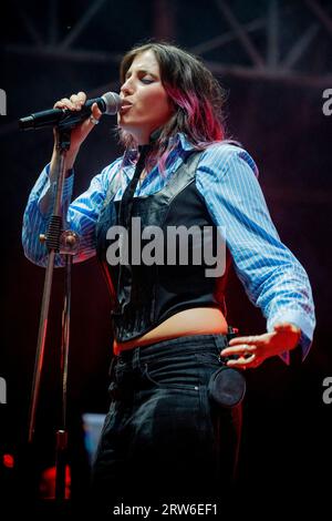 NXT Station, Bergamo, Italy, September 22, 2023, Cristina D'Avena e Gem ...