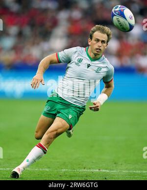 Nuno SOUSA GUEDES of Portugal during the Rugby Europe Championship 2024 ...