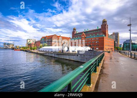 City of Malmo waterfront and architecture view, Scania province of ...