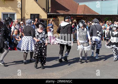 Molly Dancers at the Potty Festival in Sheringham Stock Photo - Alamy