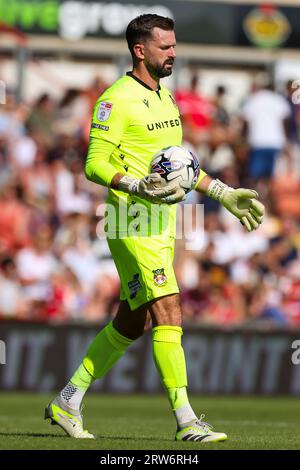 Wrexham goalkeeper Mark Howard during the Emirates FA Cup third round ...