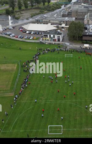 Buccleuch Park, Hawick, UK. 17th Sep 2023. On Sunday 17 September at ...