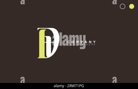 DT Alphabet letters Initials Monogram logo Stock Vector Image & Art - Alamy
