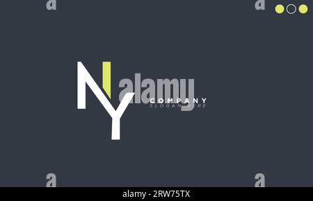 NY Alphabet letters Initials Monogram logo Stock Vector Image & Art - Alamy
