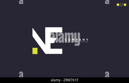 NE Alphabet letters Initials Monogram logo Stock Vector Image & Art - Alamy