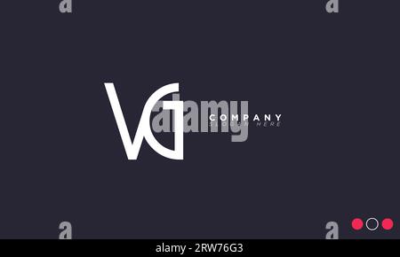 VG Alphabet letters Initials Monogram logo Stock Vector Image & Art - Alamy