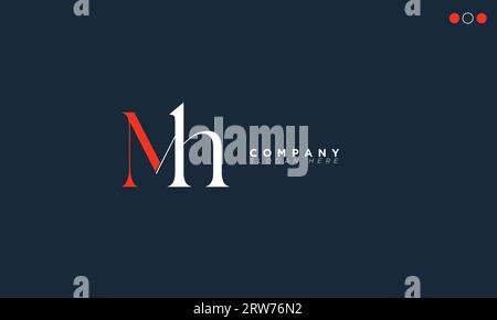MH Alphabet letters Initials Monogram logo Stock Vector Image & Art - Alamy