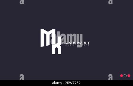 MK Alphabet letters Initials Monogram logo Stock Vector Image & Art - Alamy