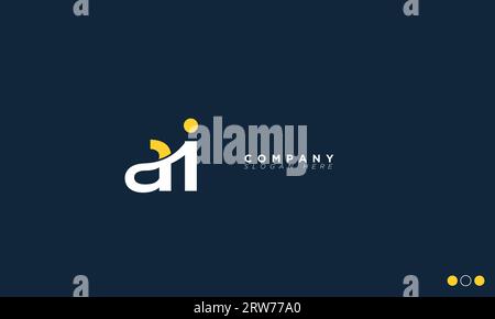 AI Alphabet letters Initials Monogram logo Stock Vector Image & Art - Alamy