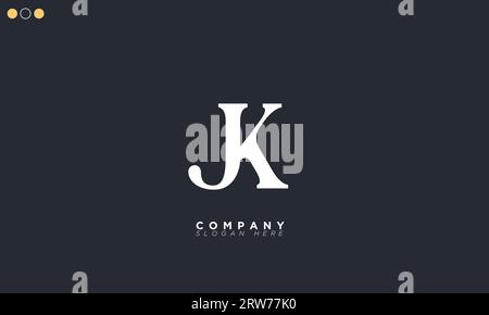 JK Alphabet letters Initials Monogram logo Stock Vector Image & Art - Alamy