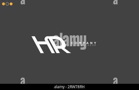 HR Alphabet letters Initials Monogram logo Stock Vector Image & Art - Alamy